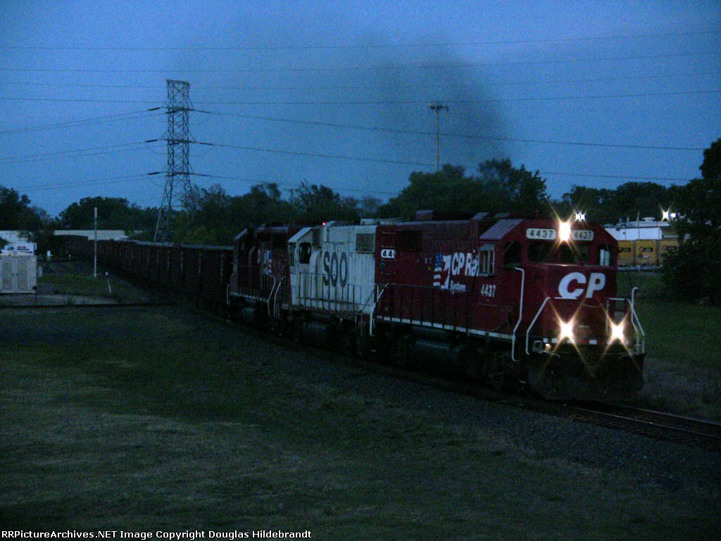 Dresser Turn at Dusk